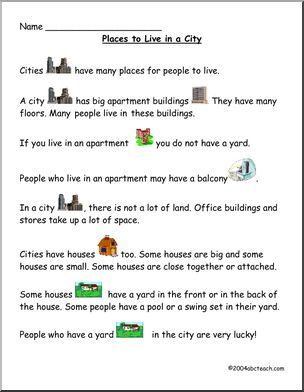 Communities...Places and People (primary) | Abcteach