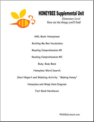 Comprehension: Honeybees (primary) – Abcteach