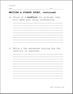 Pirates! (elementary/upper elementary) Unit I abcteach.com