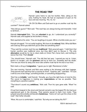 Fiction: The Big Roller Coaster (upper elem/middle) | Abcteach