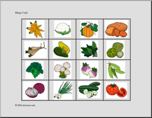 Bingo: Garden Plants (color) – Abcteach