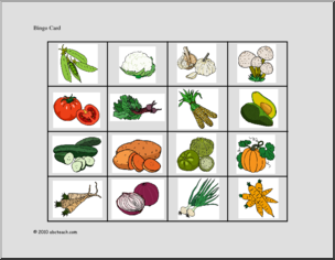 Bingo: Garden Plants (color) – Abcteach