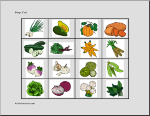 Bingo: Garden Plants (color) – Abcteach