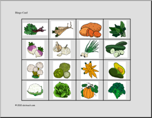 Bingo: Garden Plants (color) – Abcteach