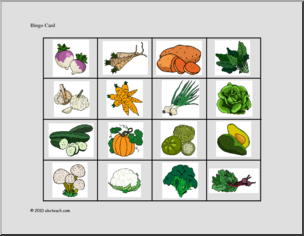 Bingo: Garden Plants (color) – Abcteach