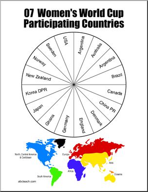 Women’s World Cup Soccer Center: Geography 2007 (upper el/middle ...