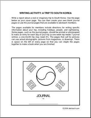 A Trip to South Korea (elem/upper elem)’ Writing Activity – Abcteach