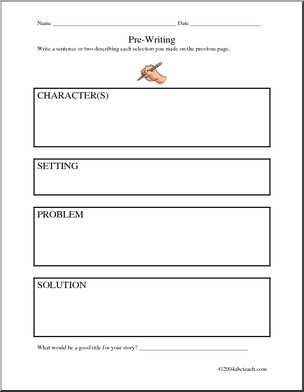 Writing Packet (elementary) Writing Prompt – Abcteach