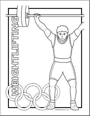 Coloring Page: Summer Olympic Sports (set) – Abcteach