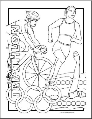 Coloring Page: Summer Olympic Sports (set) – Abcteach