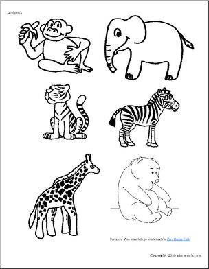 Lapbook: Zoo (primary) | Abcteach
